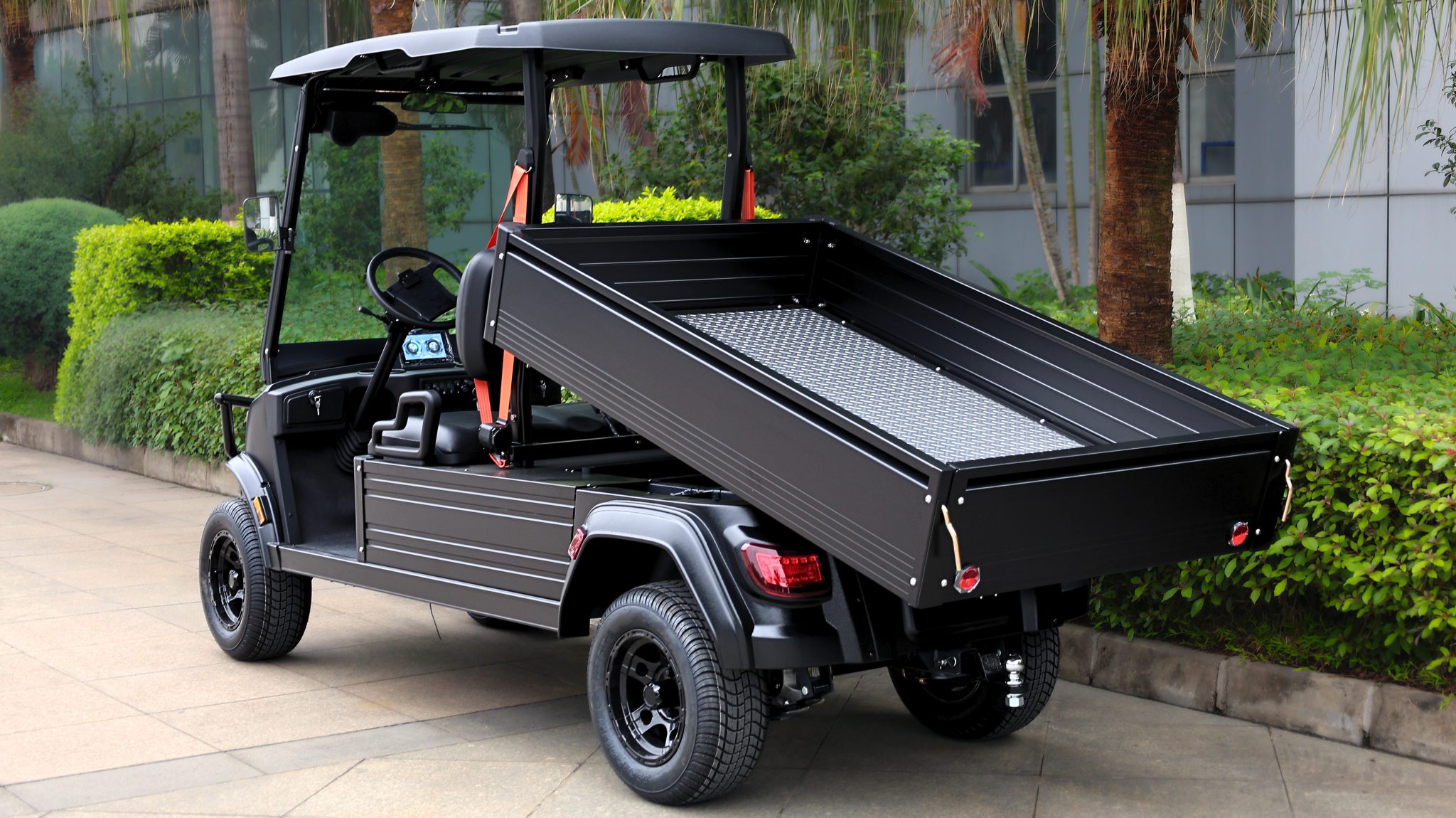 Long Bed EV Utility Carts Efficient Solutions for Commercial Transport